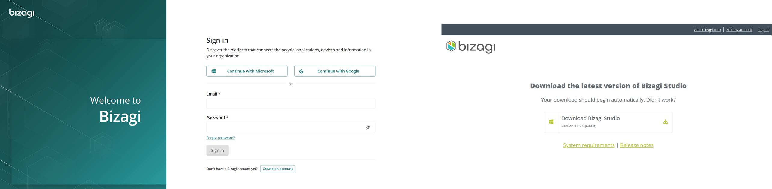 Bizagi, One Platform; Every Process